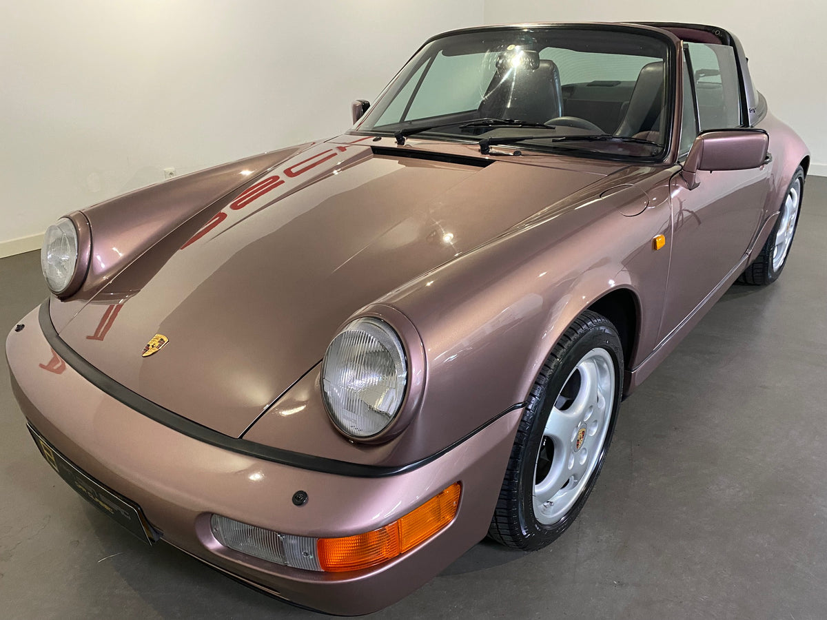 1990 Porsche 964 Targa | Cassis Red – SampleToPaint.com